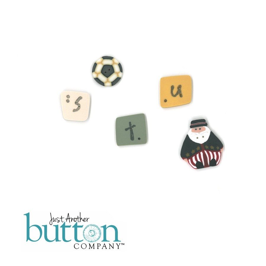 Alphabet "STU" (includes free chart) – Just Another Button Company