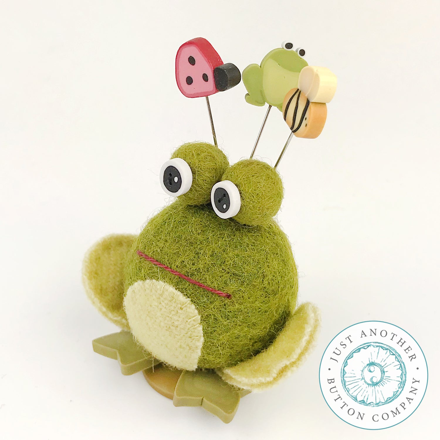 Button Buddy - Fiona Frog - PDF Pattern – Just Another Button Company