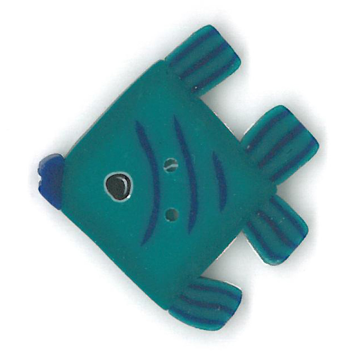 large teal fish – Just Another Button Company